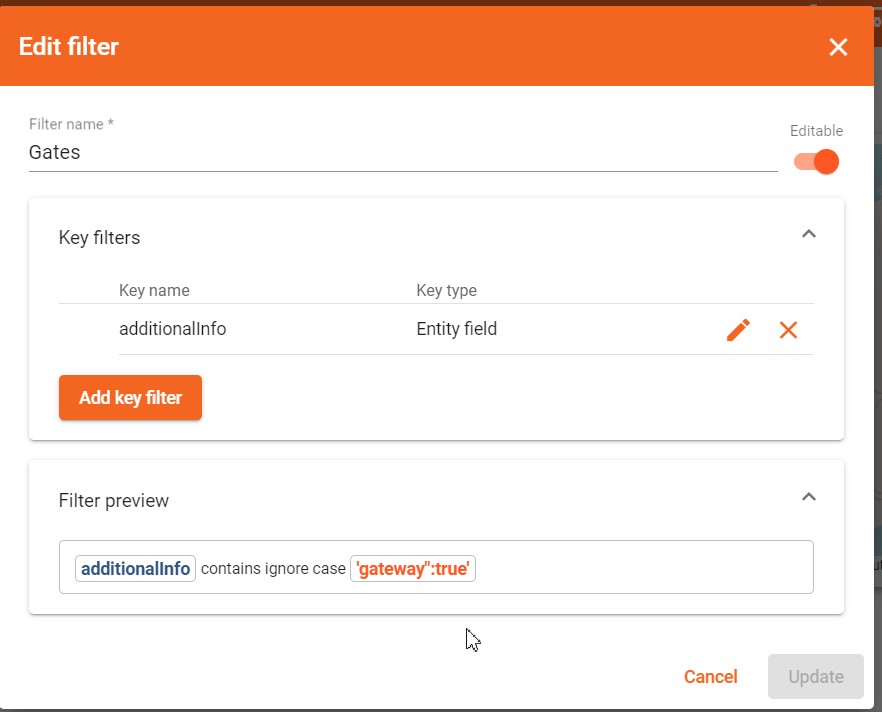 [Question] How to use device's additionalInfo object in device filter ...