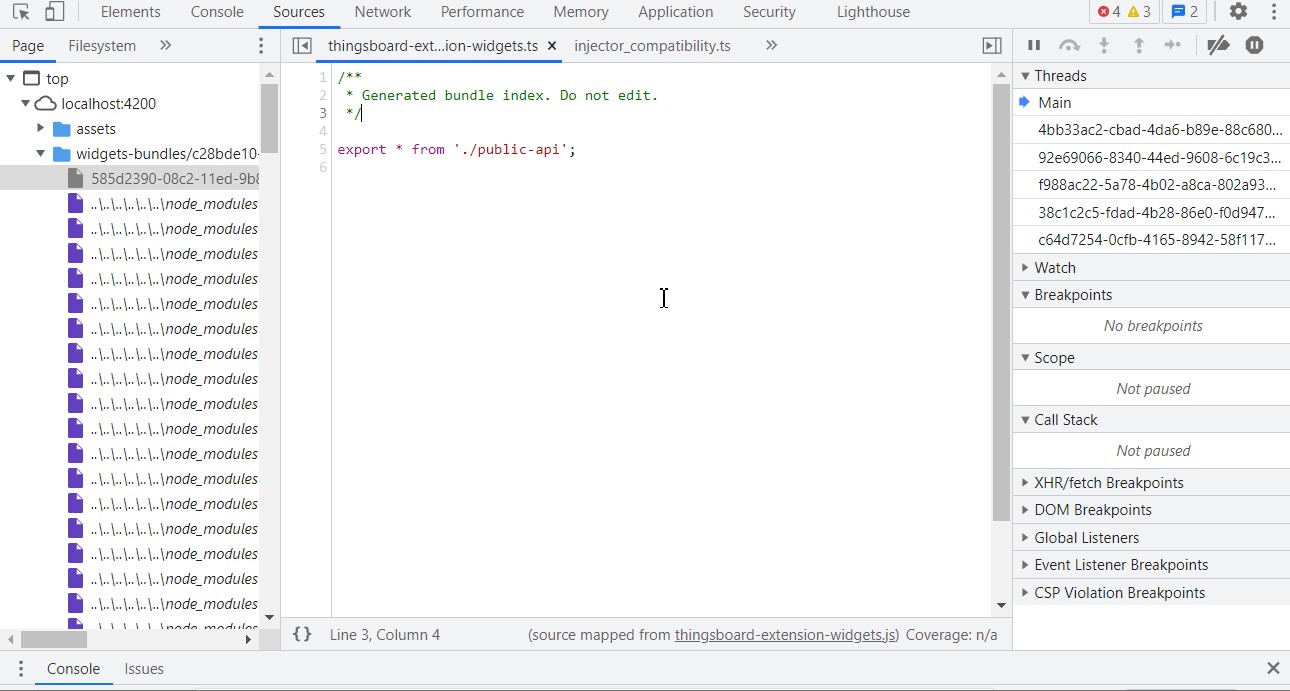 [Bug] Thingsboard extension - Error: inject() must be called from an injection context · Issue ...