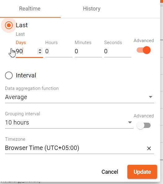 [Feature Request] Extension of the predefined intervals of Timewindow by Current Last 3 months ...