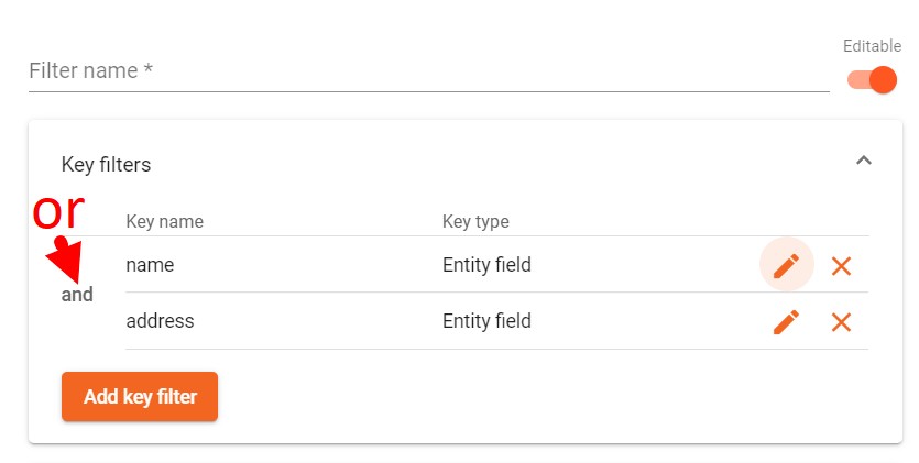 [Feature Request] Support of OR operation for key filters · Issue #8033 · thingsboard ...