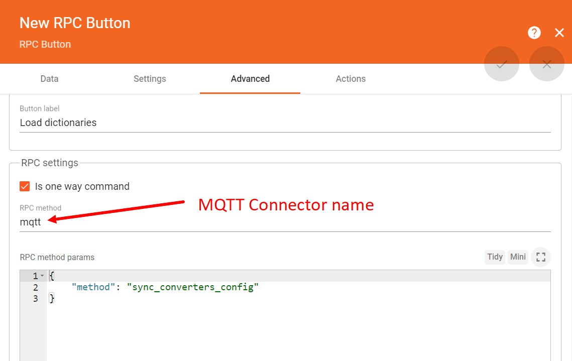 [BUG] Server side RPC: data instead of params · Issue #1106 · thingsboard/thingsboard-gateway ...