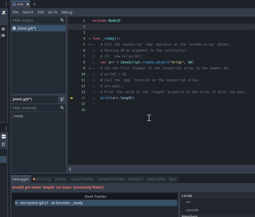 JavaScriptObject fails to keep object reference · Issue #50380 ...