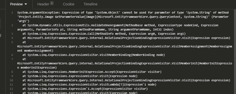 $select not working on property HasConversion · Issue #19628 · dotnet/efcore · GitHub
