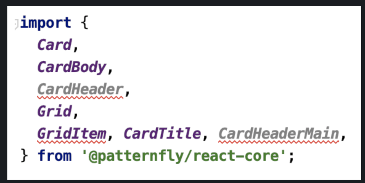 Investigate If We Can Run Post Codemod Cleanup To Remove Unused Imports · Issue 81 · Patternfly