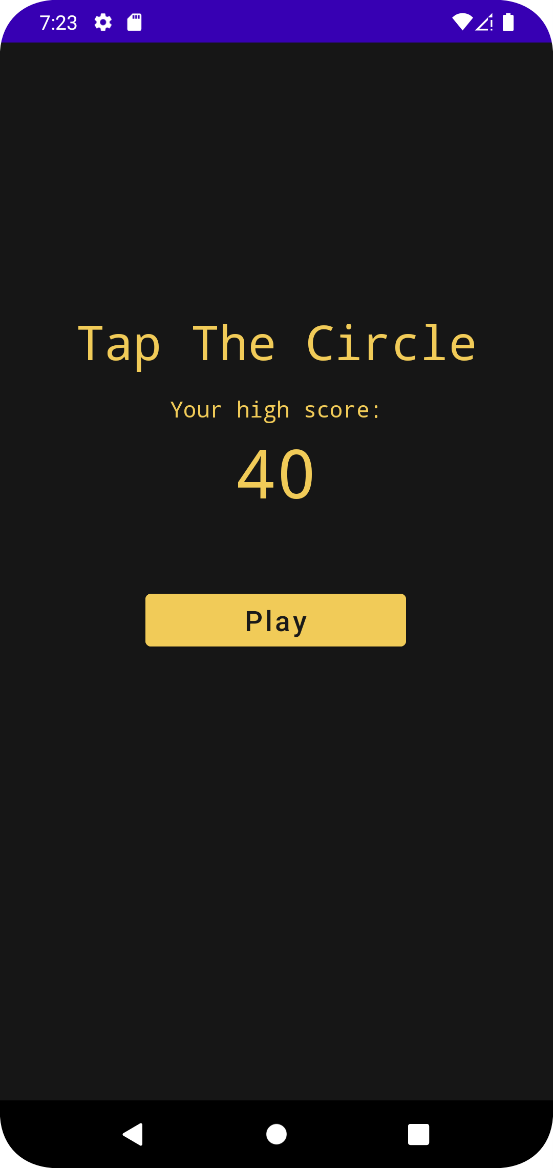 GitHub - DogukanSakin/TapTheCircle-Android-Game: This is my first project for native Android. I ...