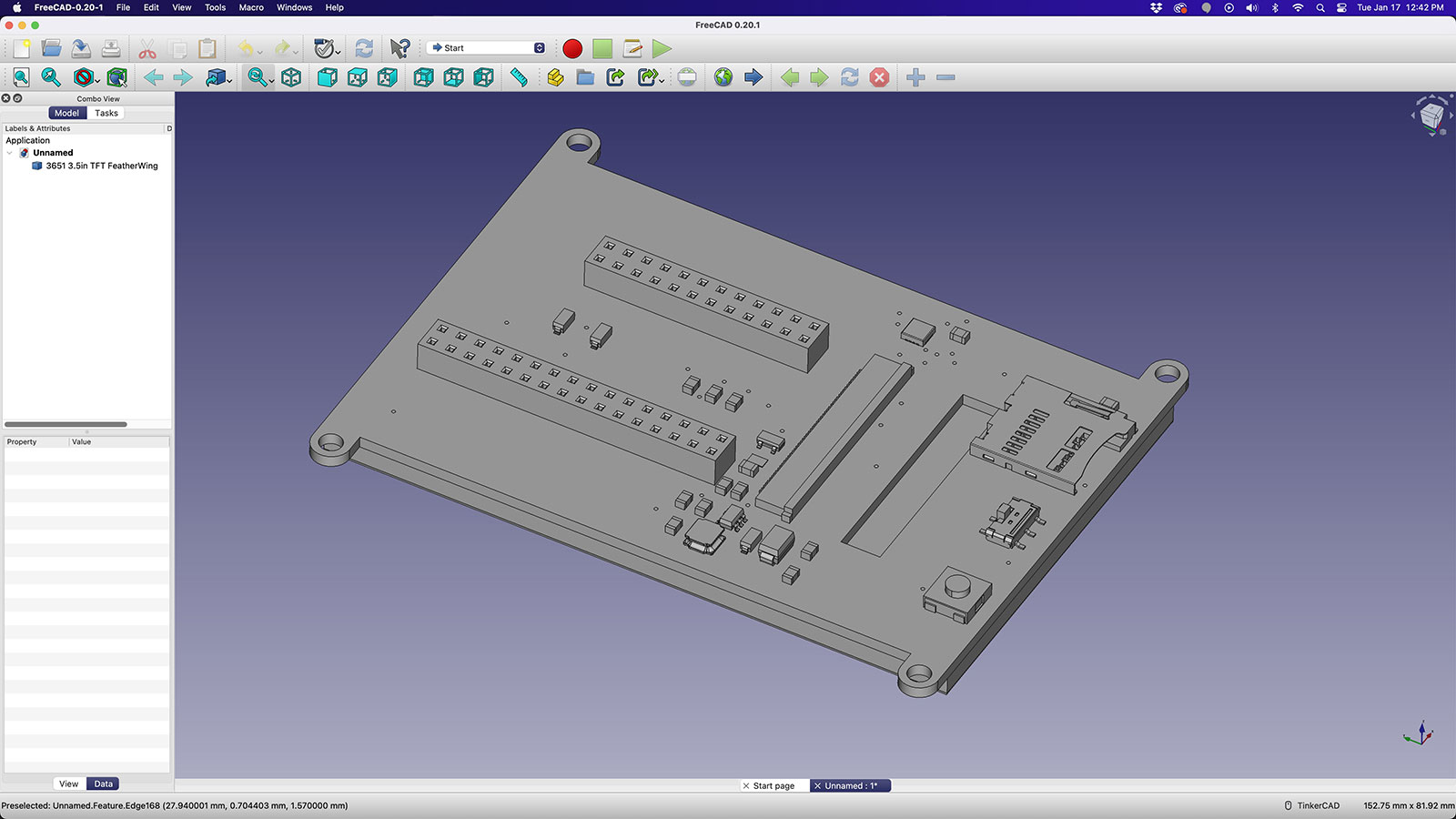 Adafruit Tft Featherwing 3 5 480x320 Touchscreen Model Is Corrupt · Issue 115 · Adafruit