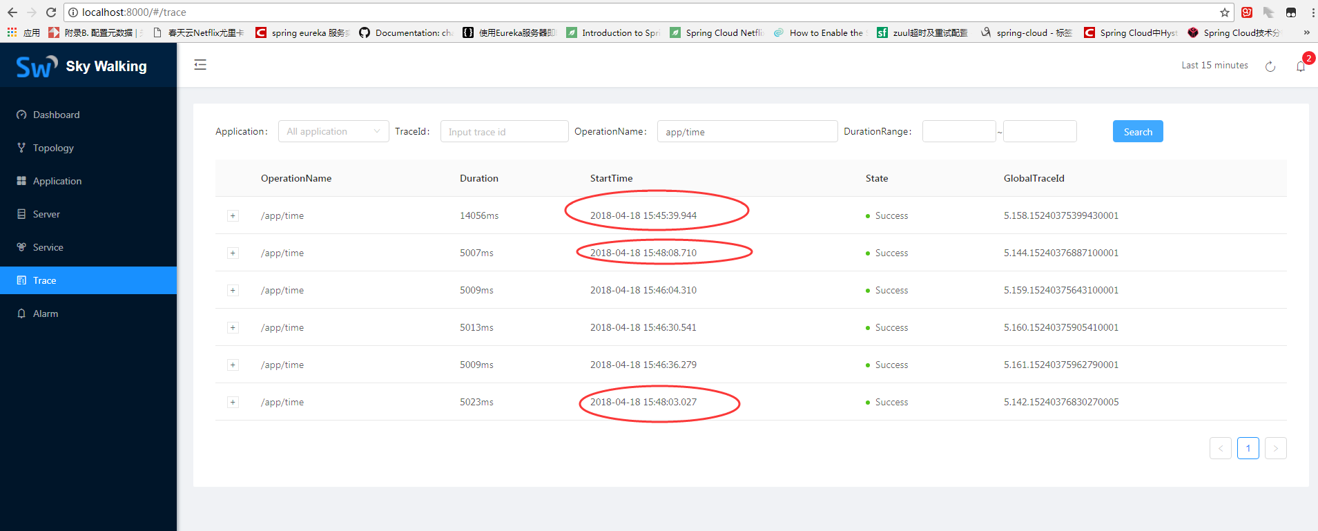 on the web ui startTime auto refresh? · Issue #1004 · apache/skywalking · GitHub