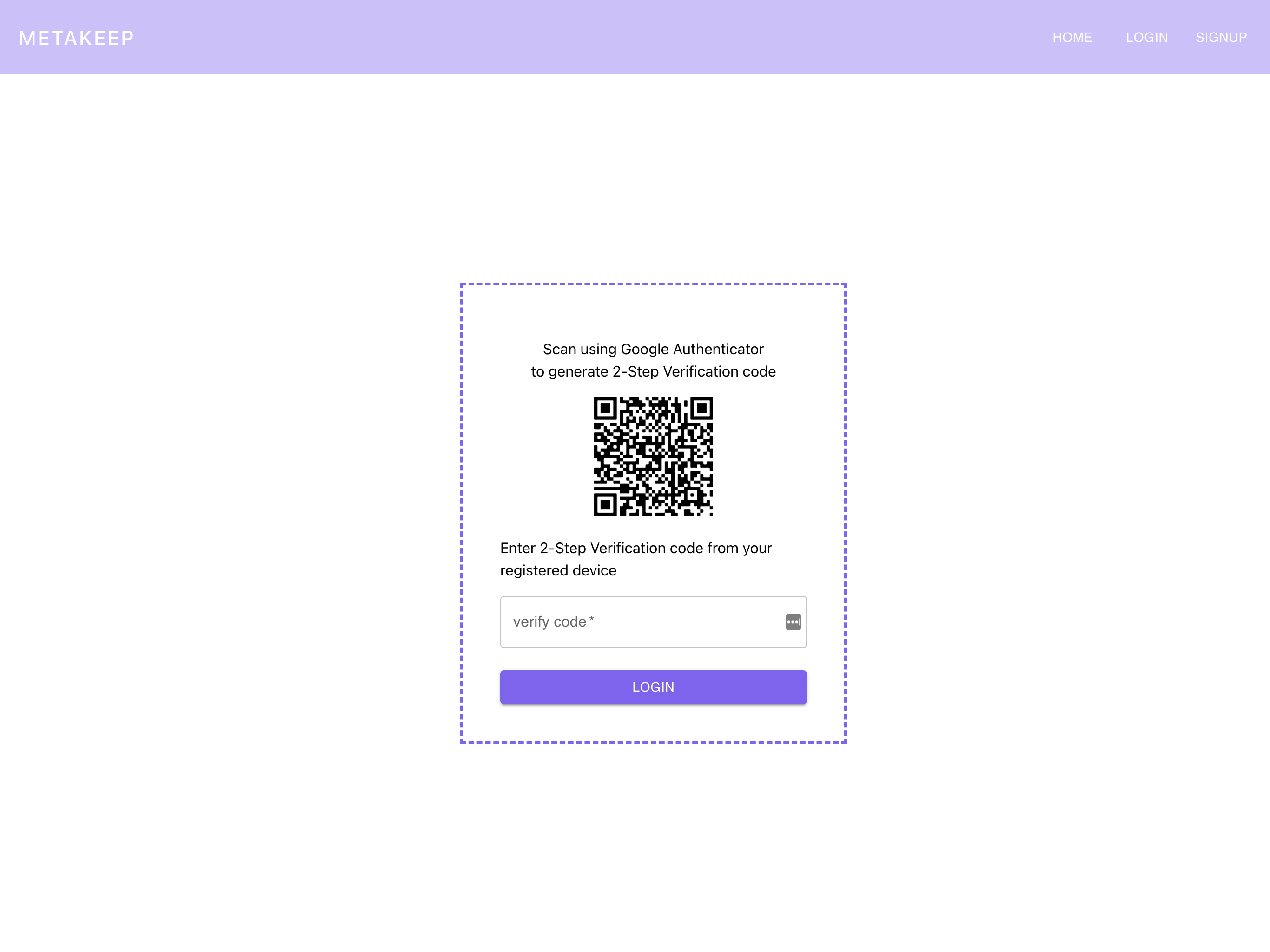 GitHub - karthicashokan/mkconsole: Metakeep console - frontend