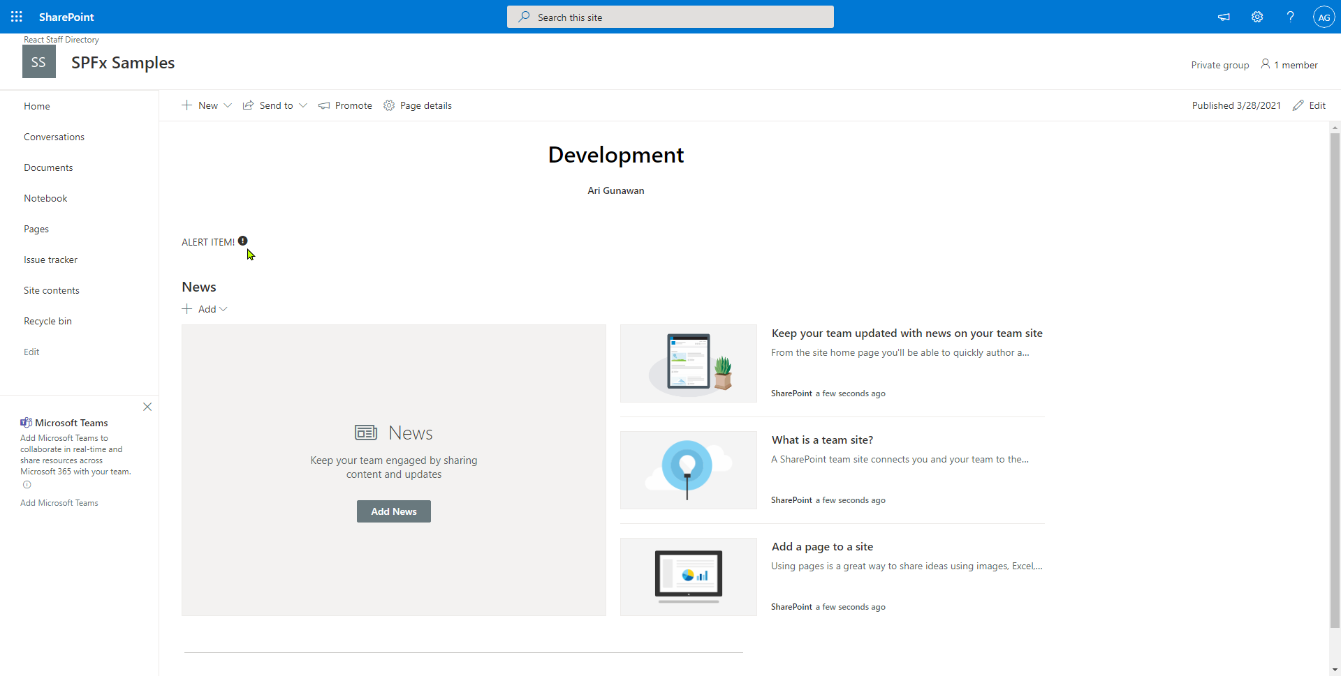 react-content-query-webpart: Fluent UI CSS Icons not working when News webpart also present on ...