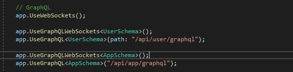 Defining Multiple Schemas · Issue 1154 · Graphql Dotnetgraphql Dotnet · Github