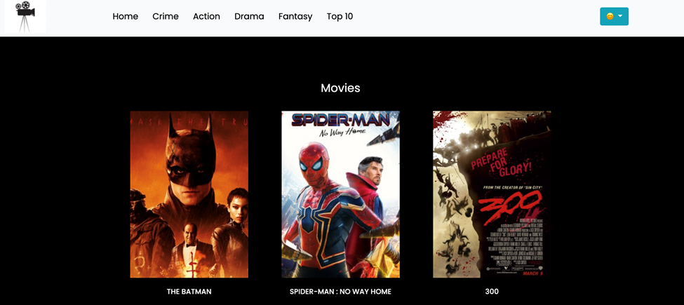 GitHub - KyleHawk/Movie_webapp