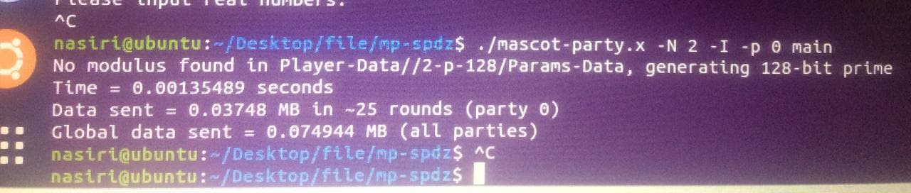 error · Issue #413 · data61/MP-SPDZ · GitHub