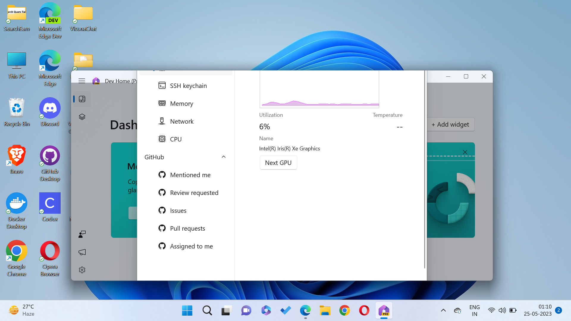 Cross button not working of Add Widget Screen. · Issue #746 · microsoft/devhome · GitHub