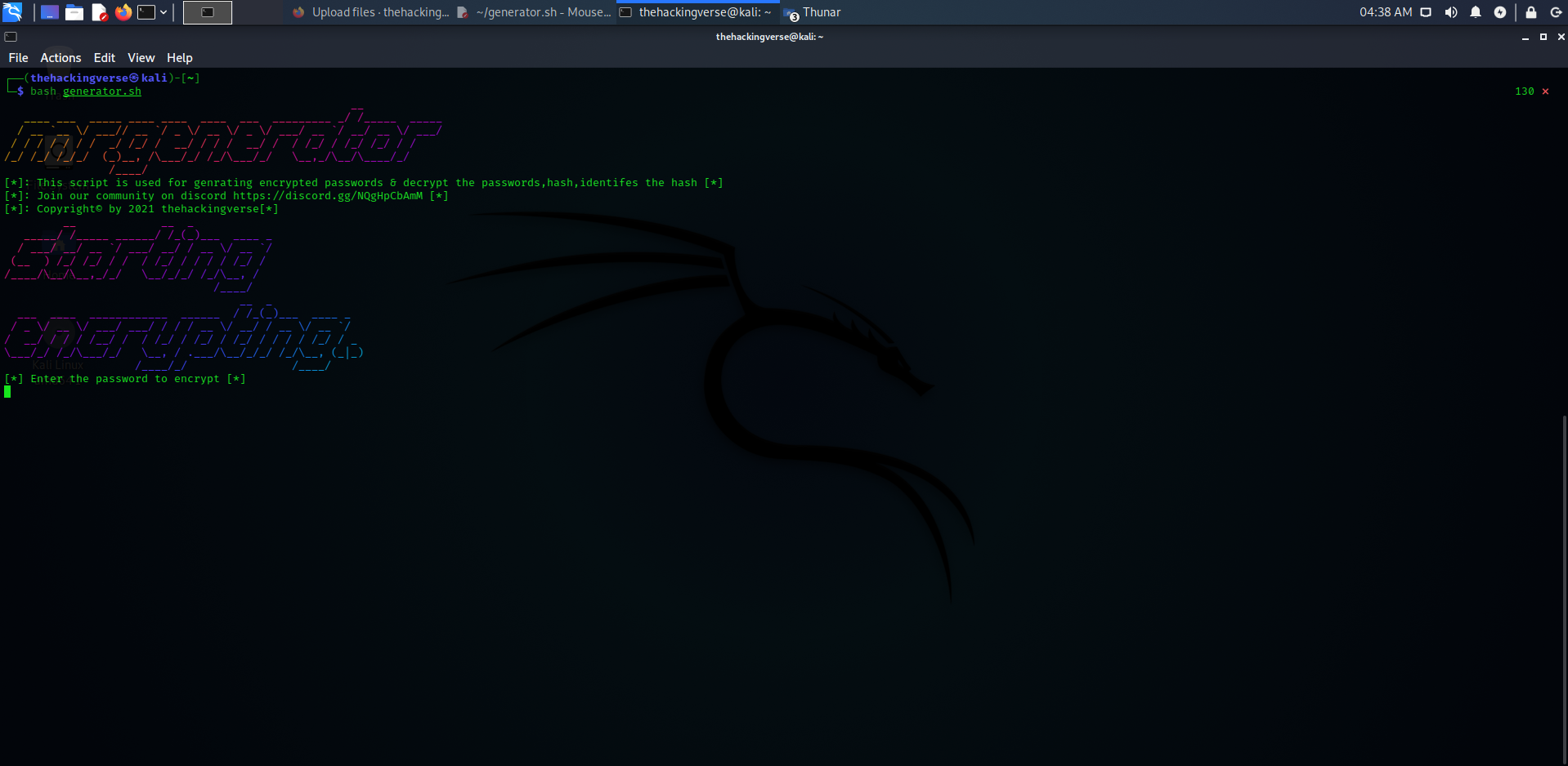 GitHub - thehackingverse/Secure-vault: This script is used for genrating encrypted passwords ...
