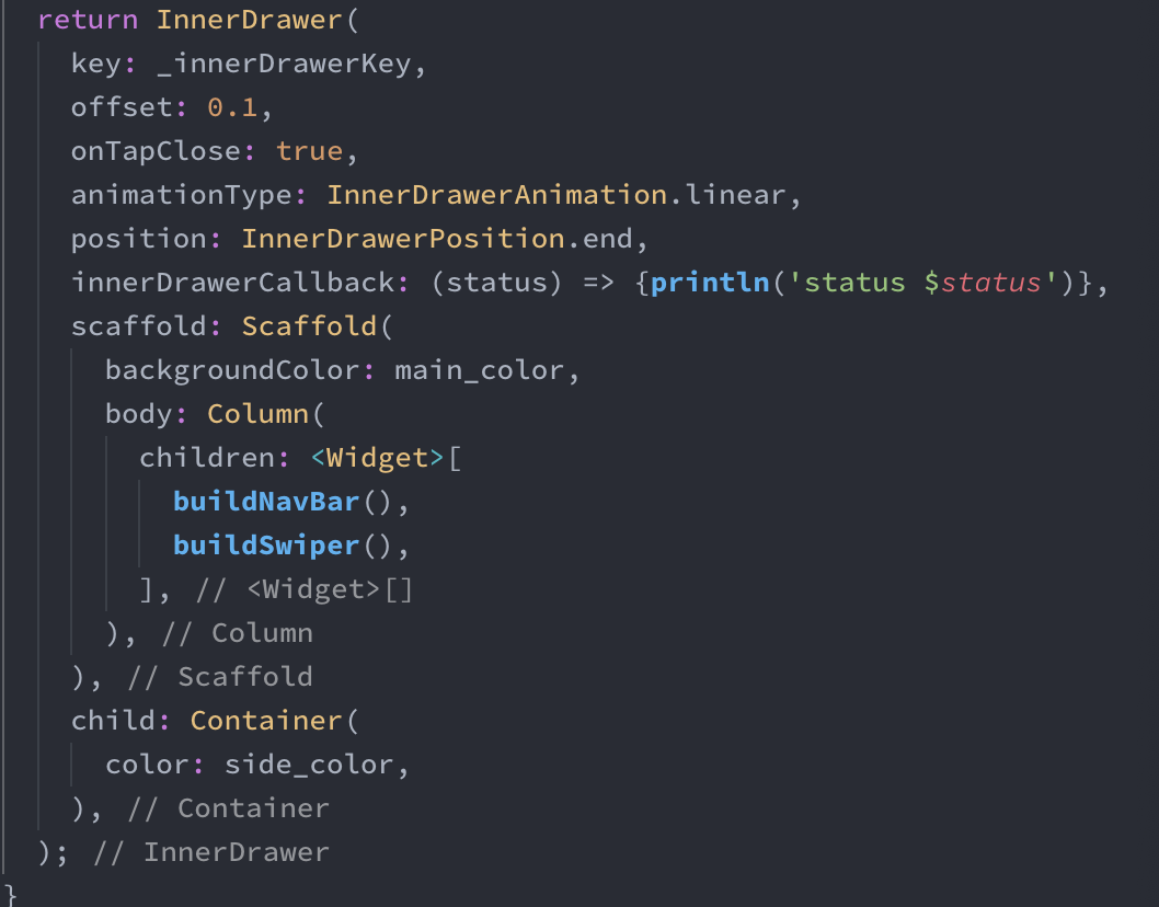 Drawer become black in release model · Issue #3 · Dn-a/flutter_inner_drawer · GitHub