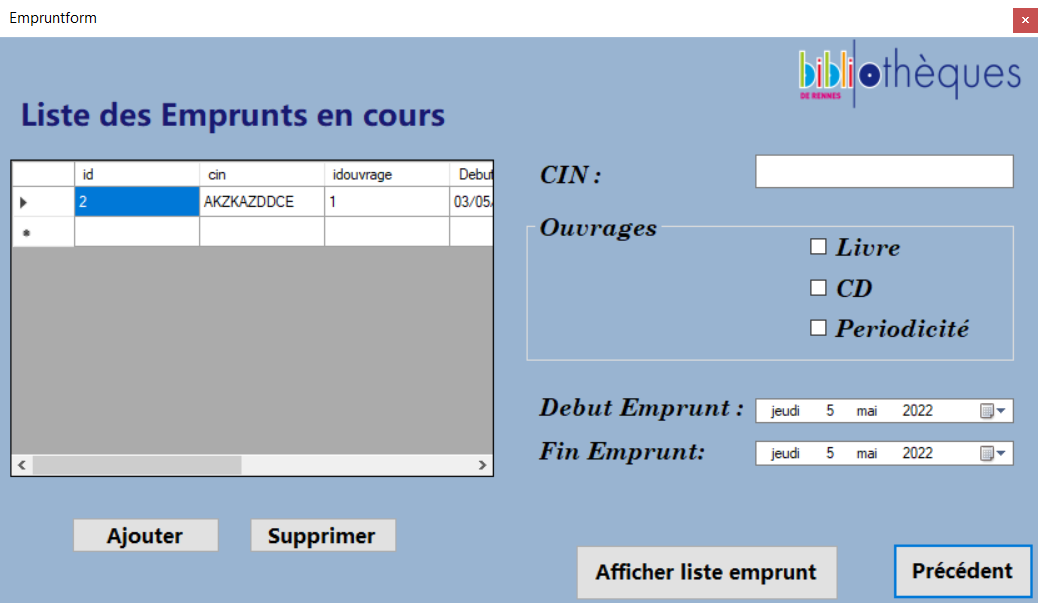 GitHub - yassinedbh/Library-Desktop-application