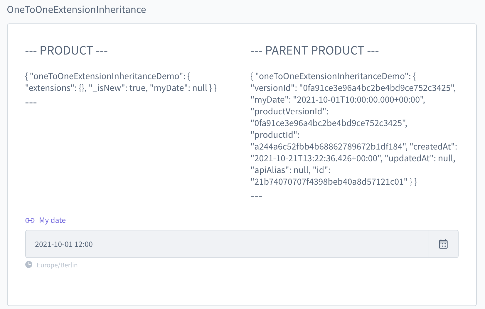Inherited extension associated with OneToOne of variant products is always null · Issue #2150 ...