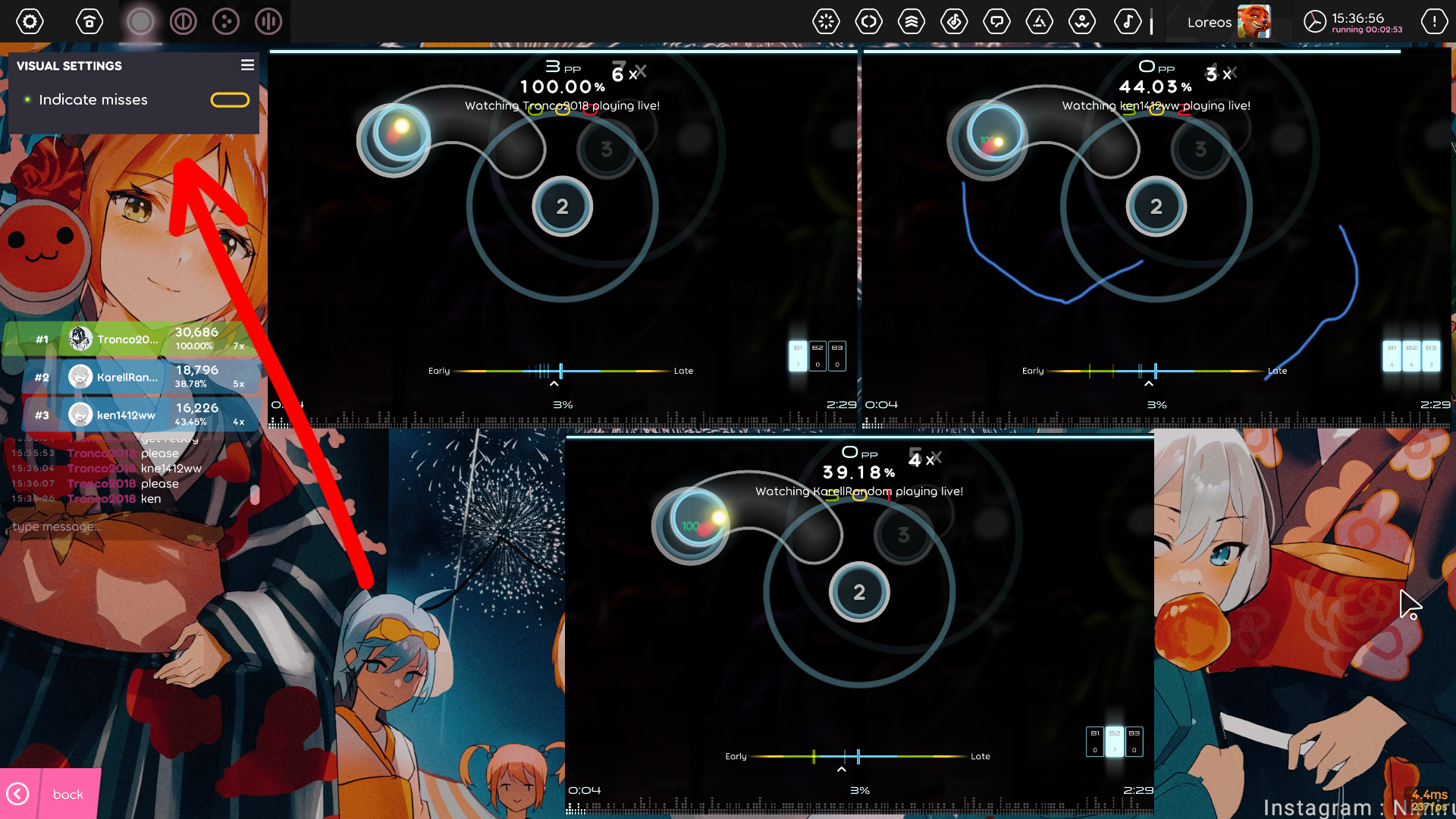 Implement miss indicator for spectator · ppy osu · Discussion #22836 ...