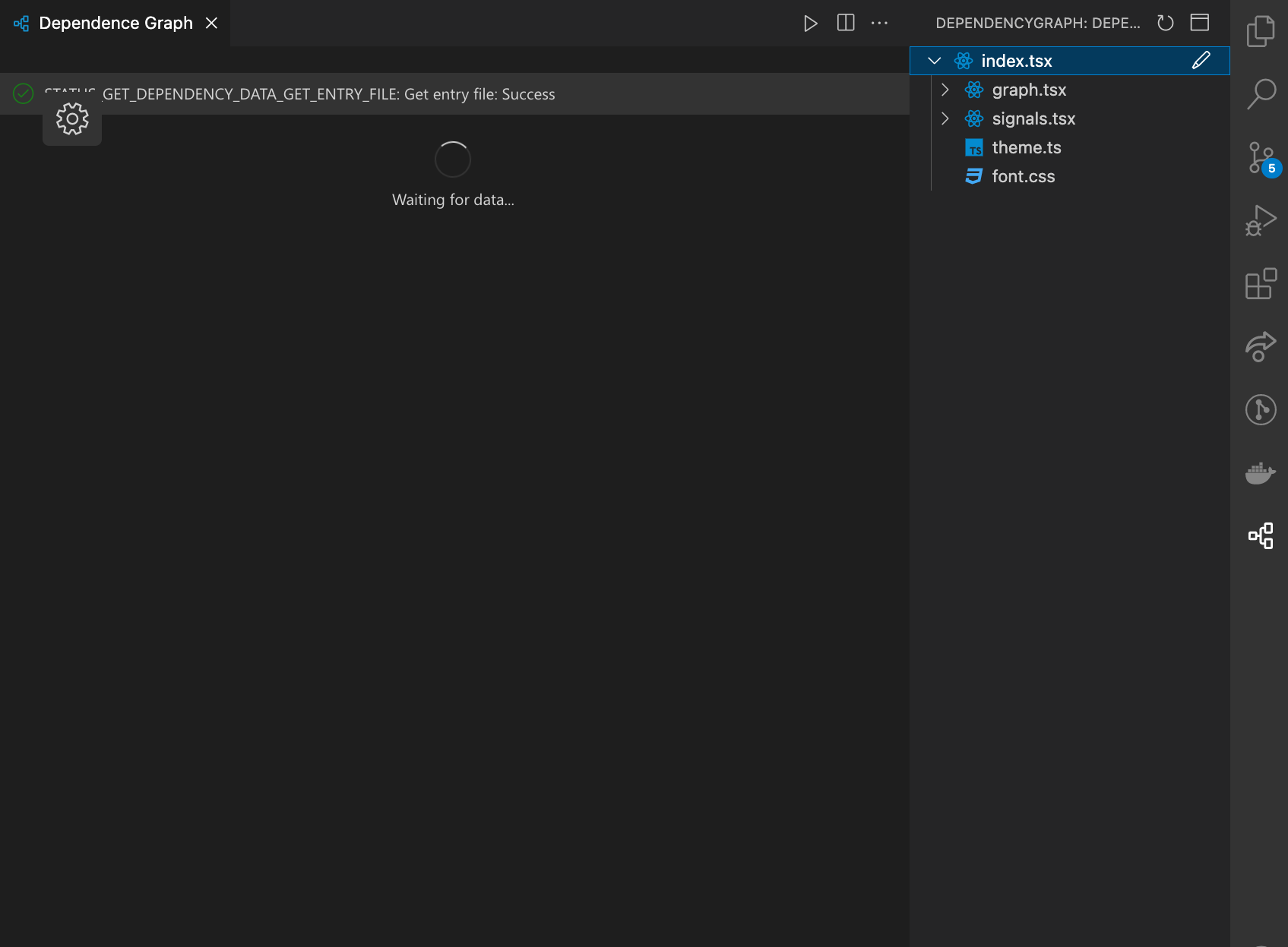 Dependency graph doesn't show · Issue #34 · sz-p/vscode-dependencyGraph · GitHub