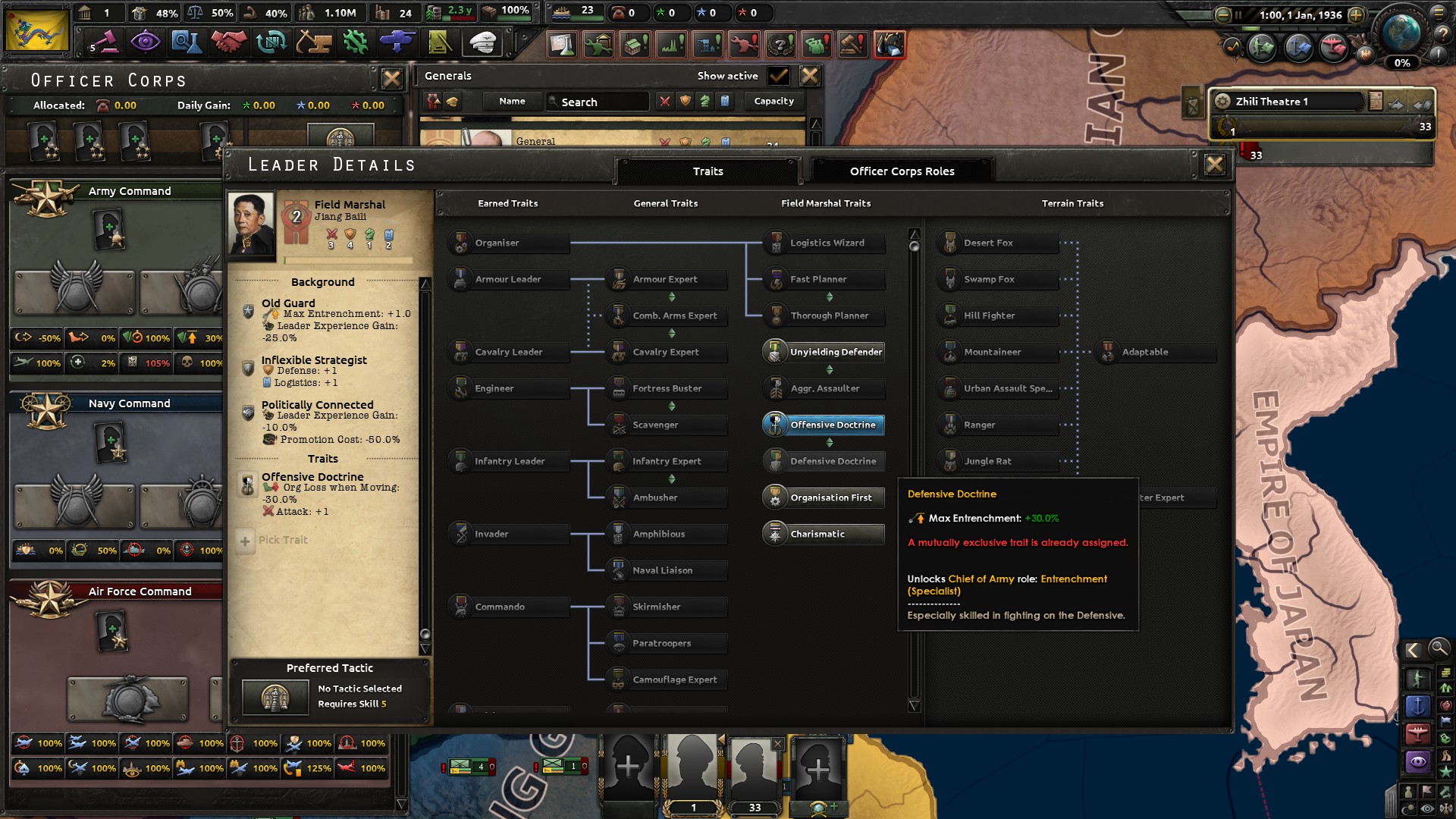 QIE - Jiang Baili should have Defensive Doctrine instead of Offensive Doctrine · Issue #21619 ...