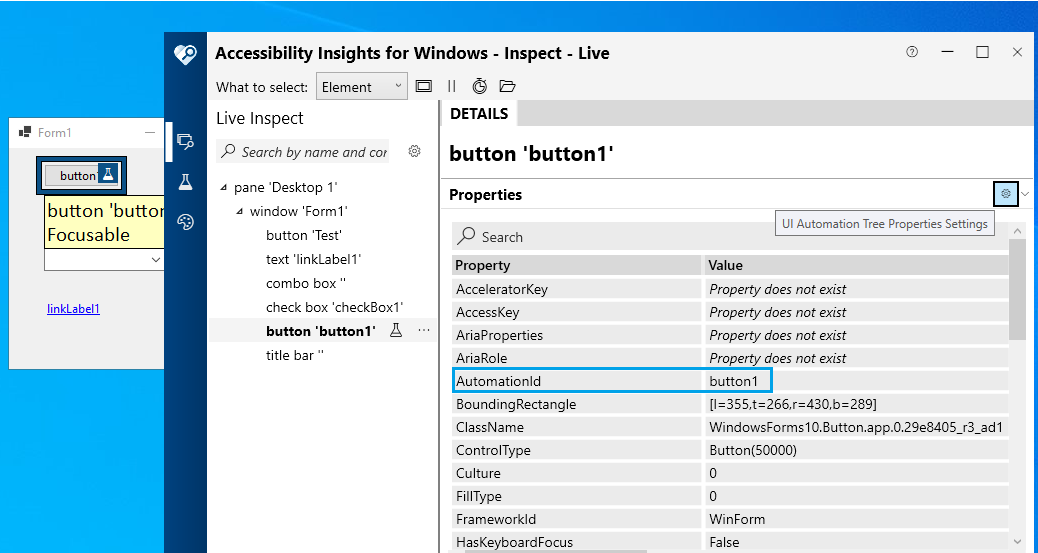 Refactoring `AutomationId` at the `GetPropertyValue` method · Issue ...