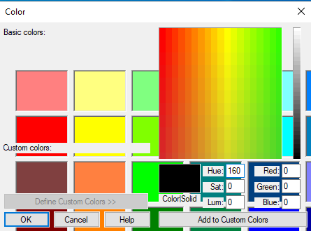 [Multi-Monitor][PermonitorV2] ColorDialog is not scaled well on ...