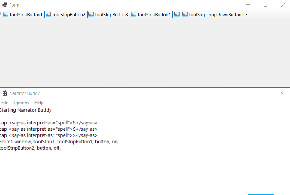 Screen readers do not announce checked state of ToolStripButton · Issue #8961 · dotnet/winforms ...