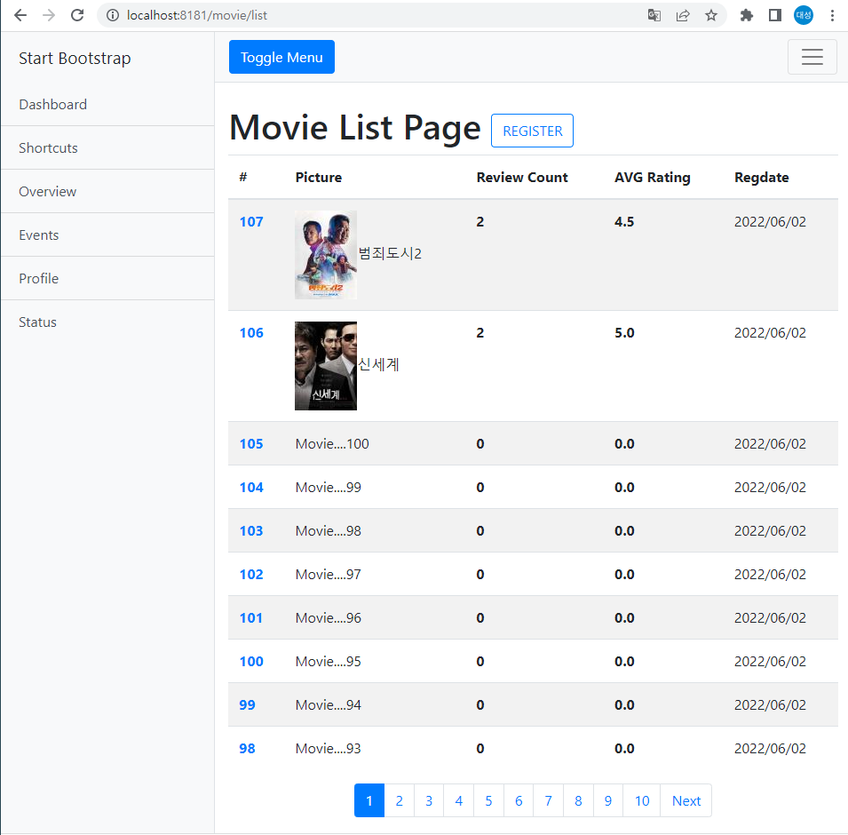 GitHub - mersung/movie_Board
