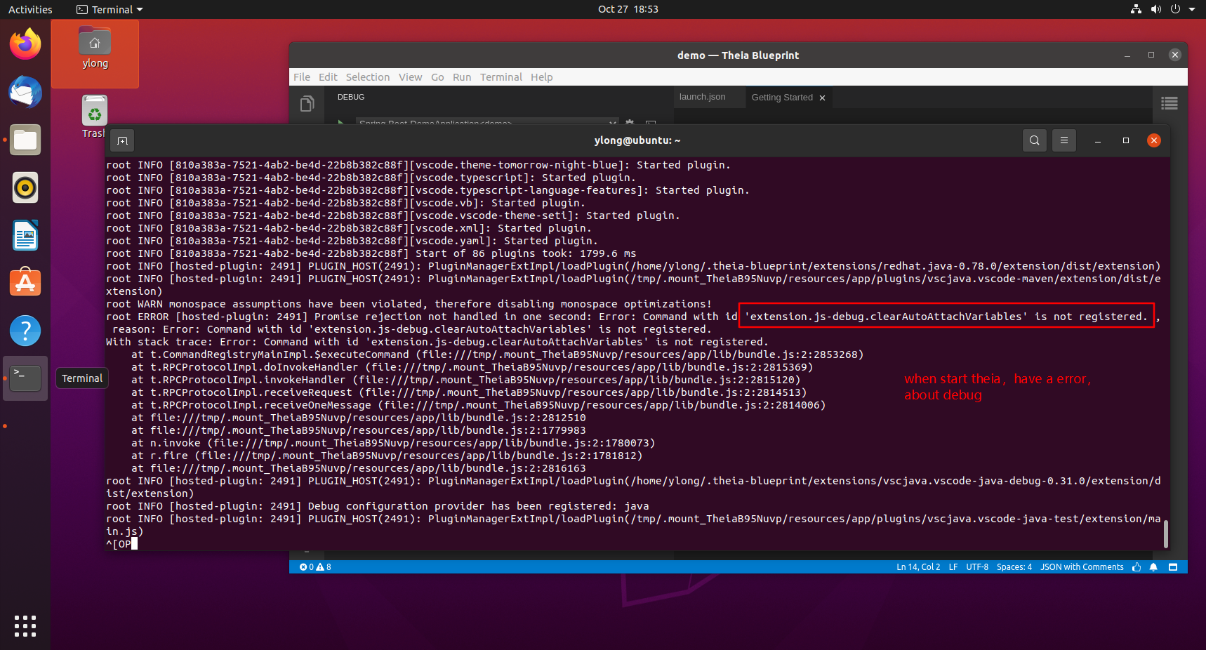 theia can run springboot, but not debug springboot, why? · eclipse ...