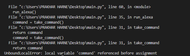 what is the problem? · Issue #130 · ProgrammingHero1/romantic-alexa · GitHub