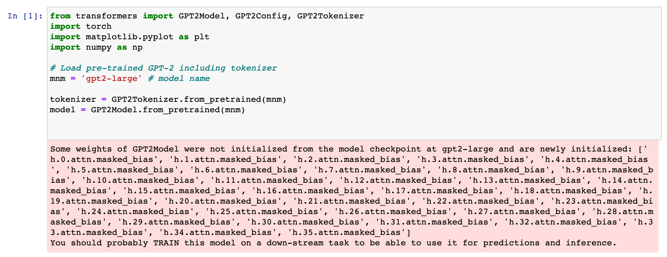 GPT2 weights don't initialize from checkpoint · Issue #5800 · huggingface/transformers · GitHub