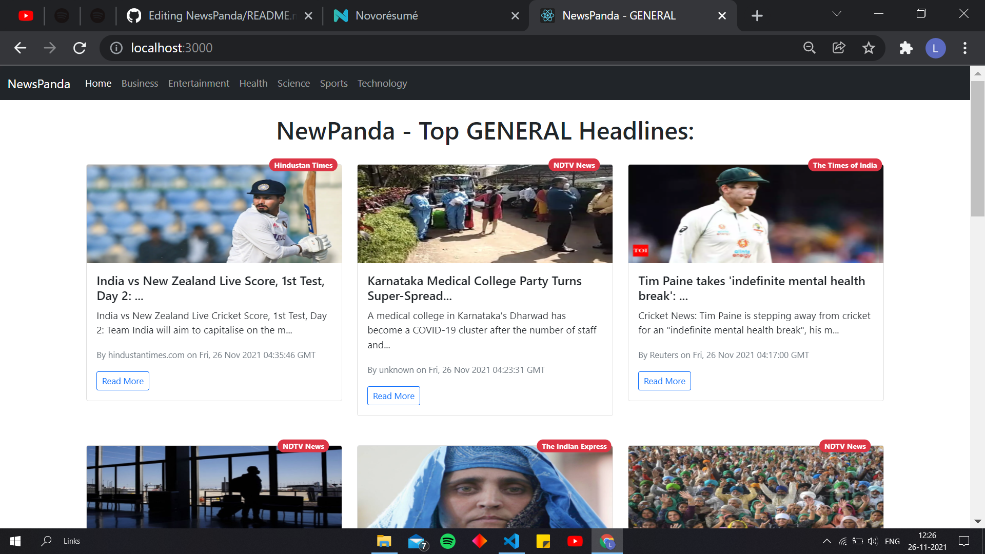 GitHub - Vyom-V/NewsPanda