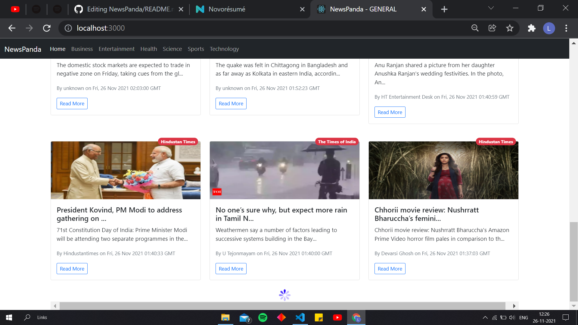 GitHub - Vyom-V/NewsPanda