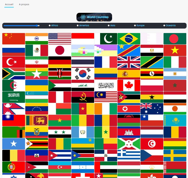 Github Flomag5 Florent Magnoac Country Flags App React Basic React