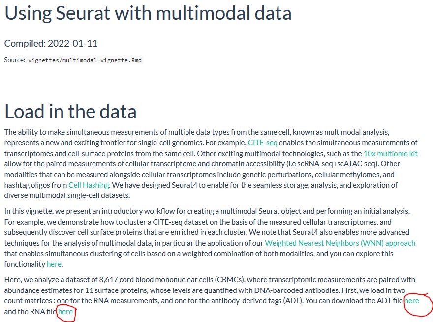Can't download dataset · Issue #5644 · satijalab/seurat · GitHub