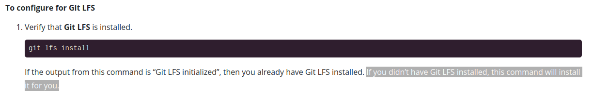 [ISSUE][DOCS] Setting up O3DE from GitHub have incorrect git-lfs installation information ...