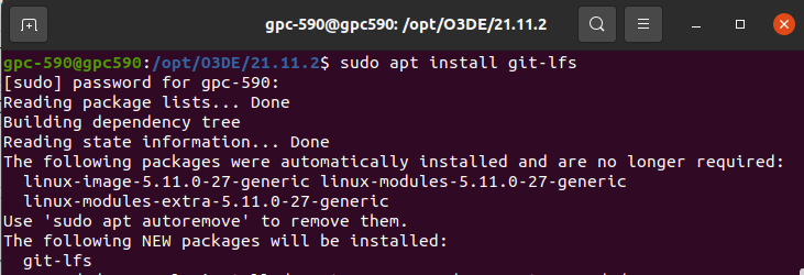 [ISSUE][DOCS] Setting up O3DE from GitHub have incorrect git-lfs installation information ...