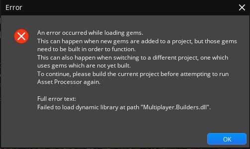 Multiple Gems are not building correctly · Issue #4237 · o3de/o3de · GitHub