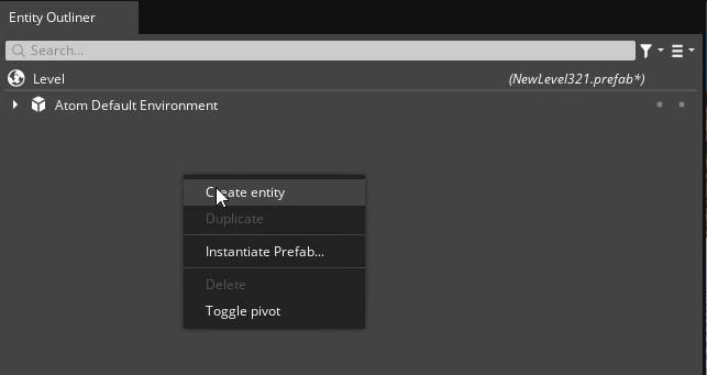 Feature Request: Revert the changes to the right-click dropdown in Entity Outliner · Issue #6656 ...