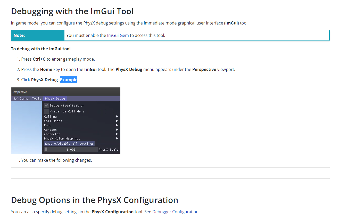 [ISSUE][DOCS] Multiple content issues with the Debugging PhysX documentation page · Issue #1500 ...