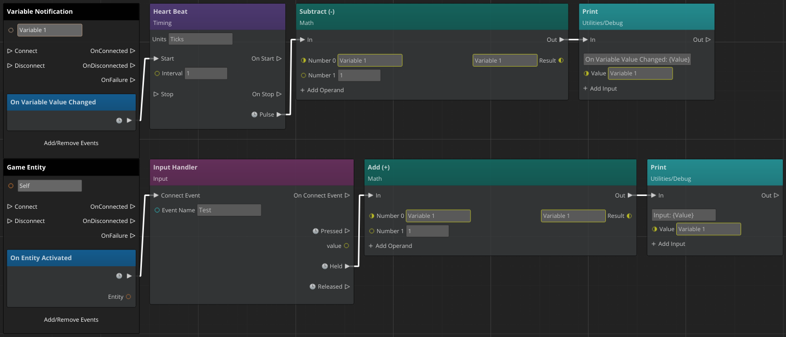 Linux: Input and On Variable Value Changed interaction is inconsistent · Issue #10637 · o3de ...