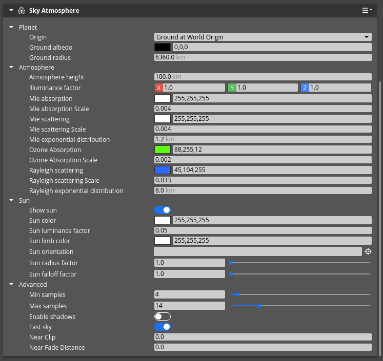 [DOCS] Add Sky Atmosphere component documentation page · Issue #2218 · o3de/o3de.org · GitHub
