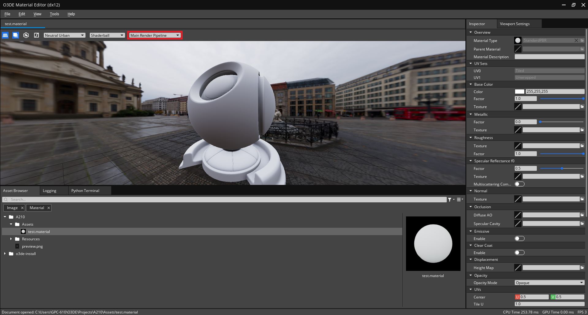 [ISSUE][DOCS] Update Material Editor documentation with information on Render Pipelines · Issue ...