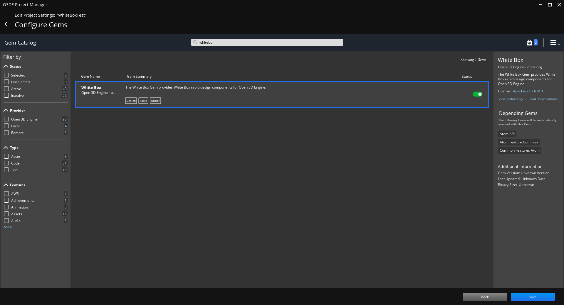 The Editor Python Bindings gem is not set as a dependency of the White Box gem · Issue #6424 ...