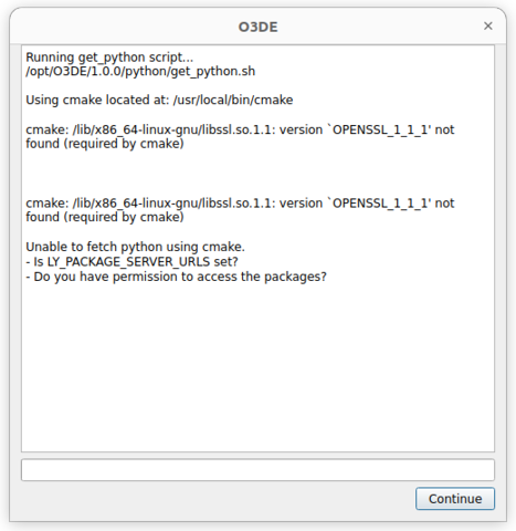 [Linux] get_python script does not work in the newest installer build on Ubuntu 22.04 · Issue ...