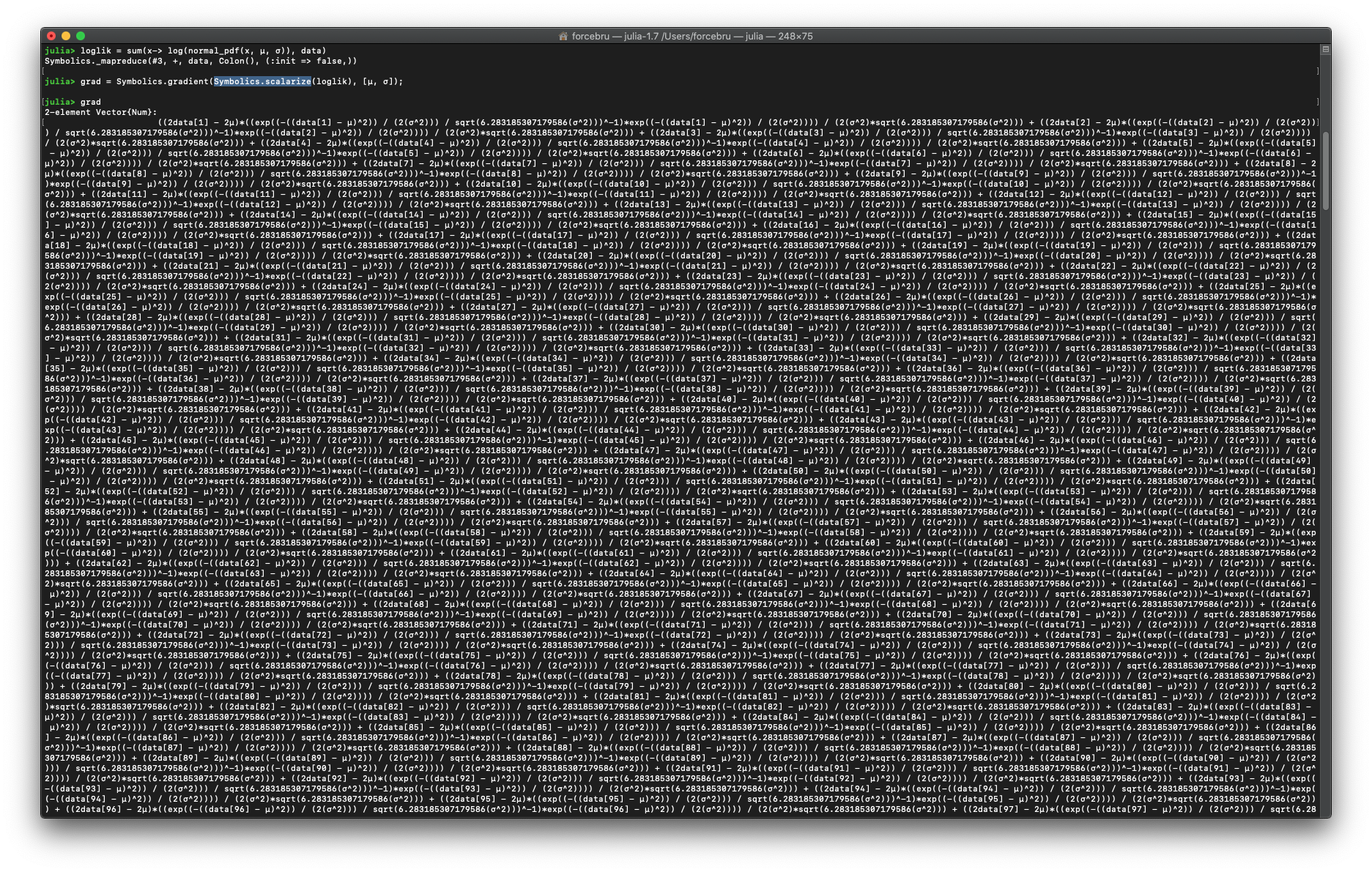 [question] Is it possible to create symbolic sums? · Issue #461 ...