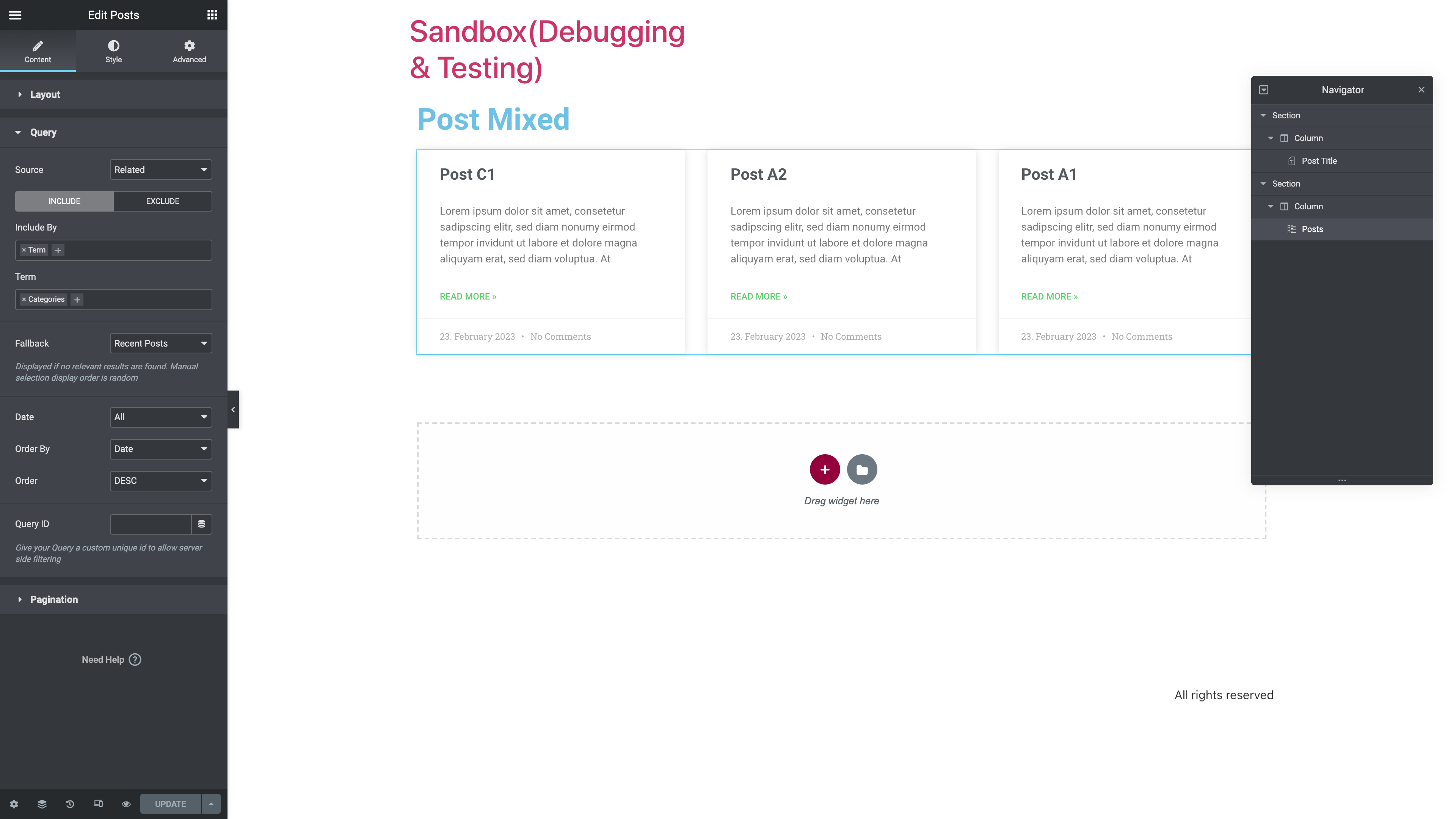 📚 🐞 Bug Report: Fallback for related posts not working in the Posts widget - [ED-10701] · Issue ...