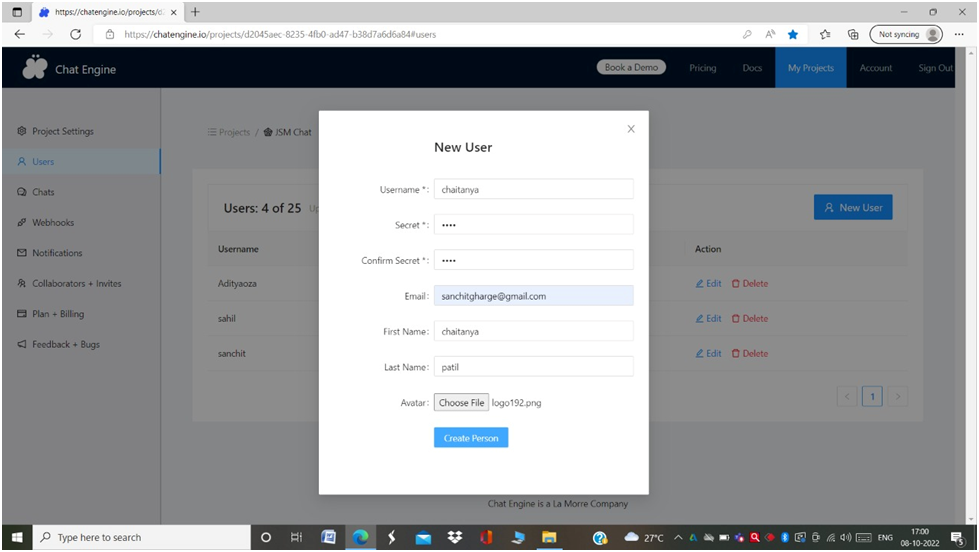 GitHub - Adityaoza93/Live-Chat-Appication: live chat web app using react and chat engine.io