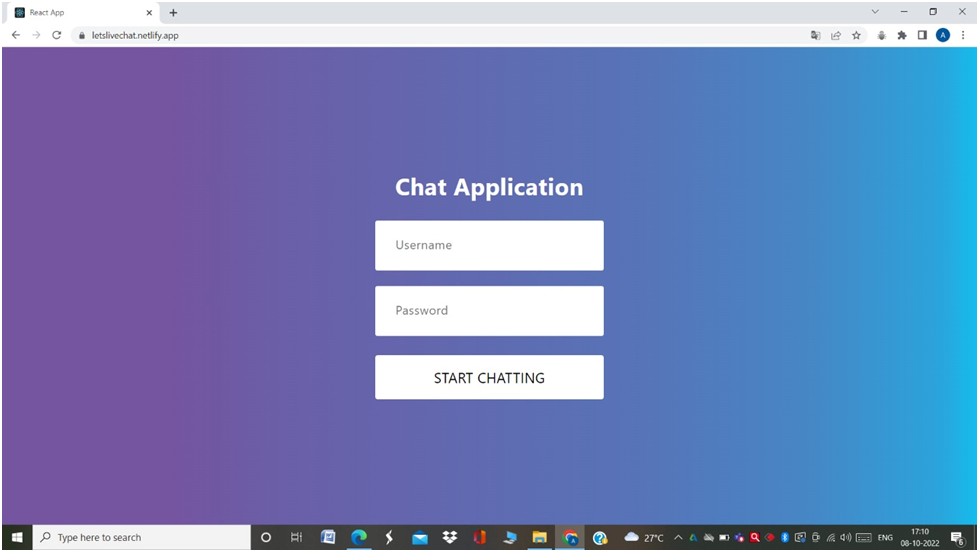 GitHub - Adityaoza93/Live-Chat-Appication: live chat web app using react and chat engine.io