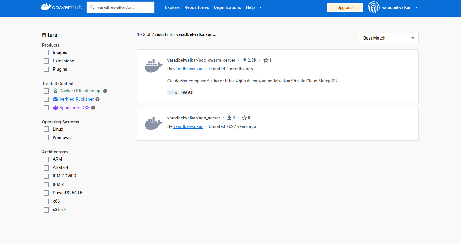 Updated 2022 Years Ago · Issue 2331 · Docker Hub Feedback · Github